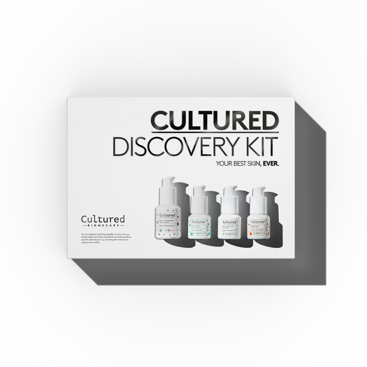 Cultured Biomecare | Skincare Gifts | Cultured Mini Discovery Kit